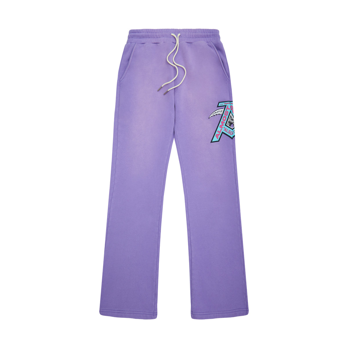 Trademark Flare Sweatpants Sun Fade Wash (Purple) – ALMOST SOMEDAY