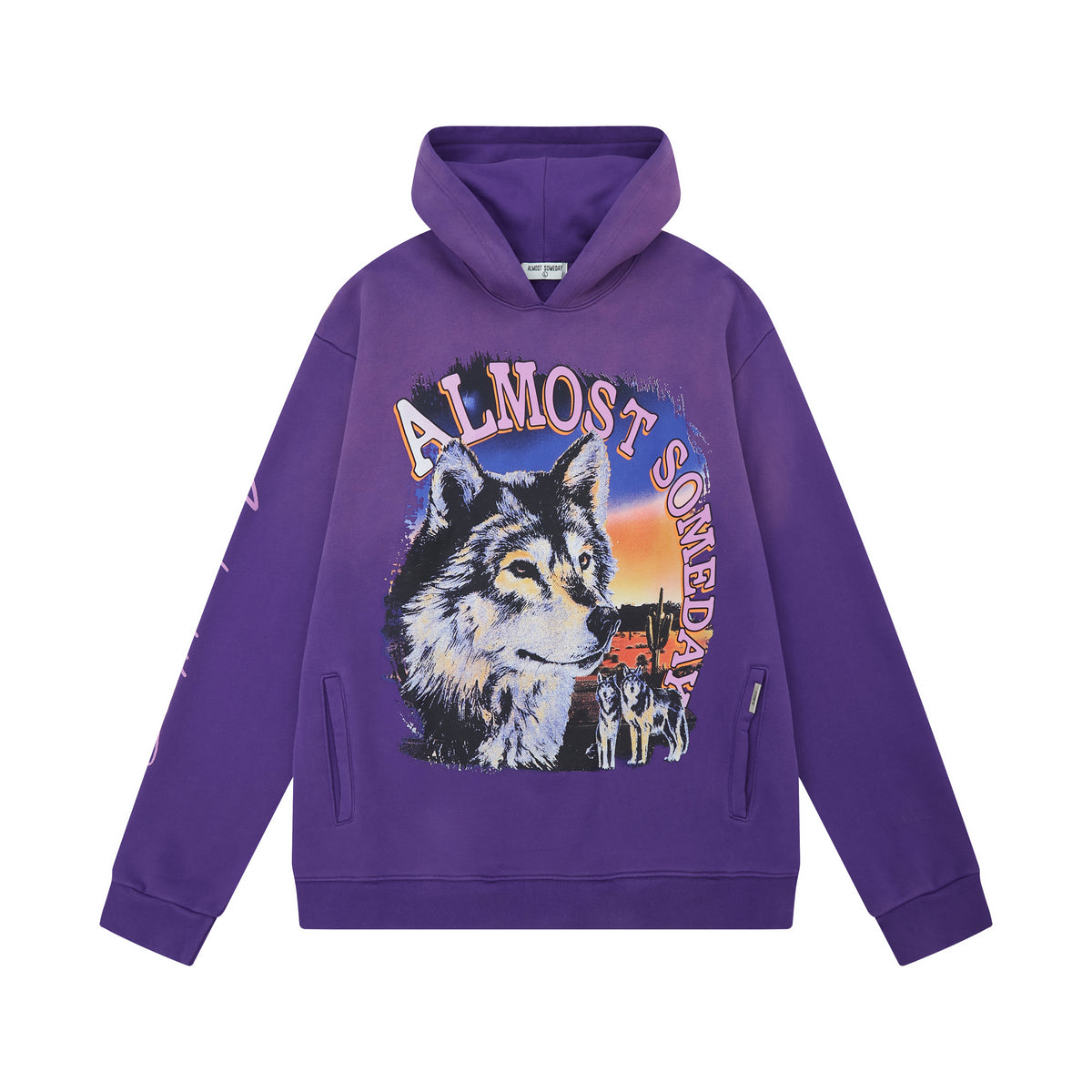 Leaders Hoodie (Sun Fade Purple) – ALMOST SOMEDAY