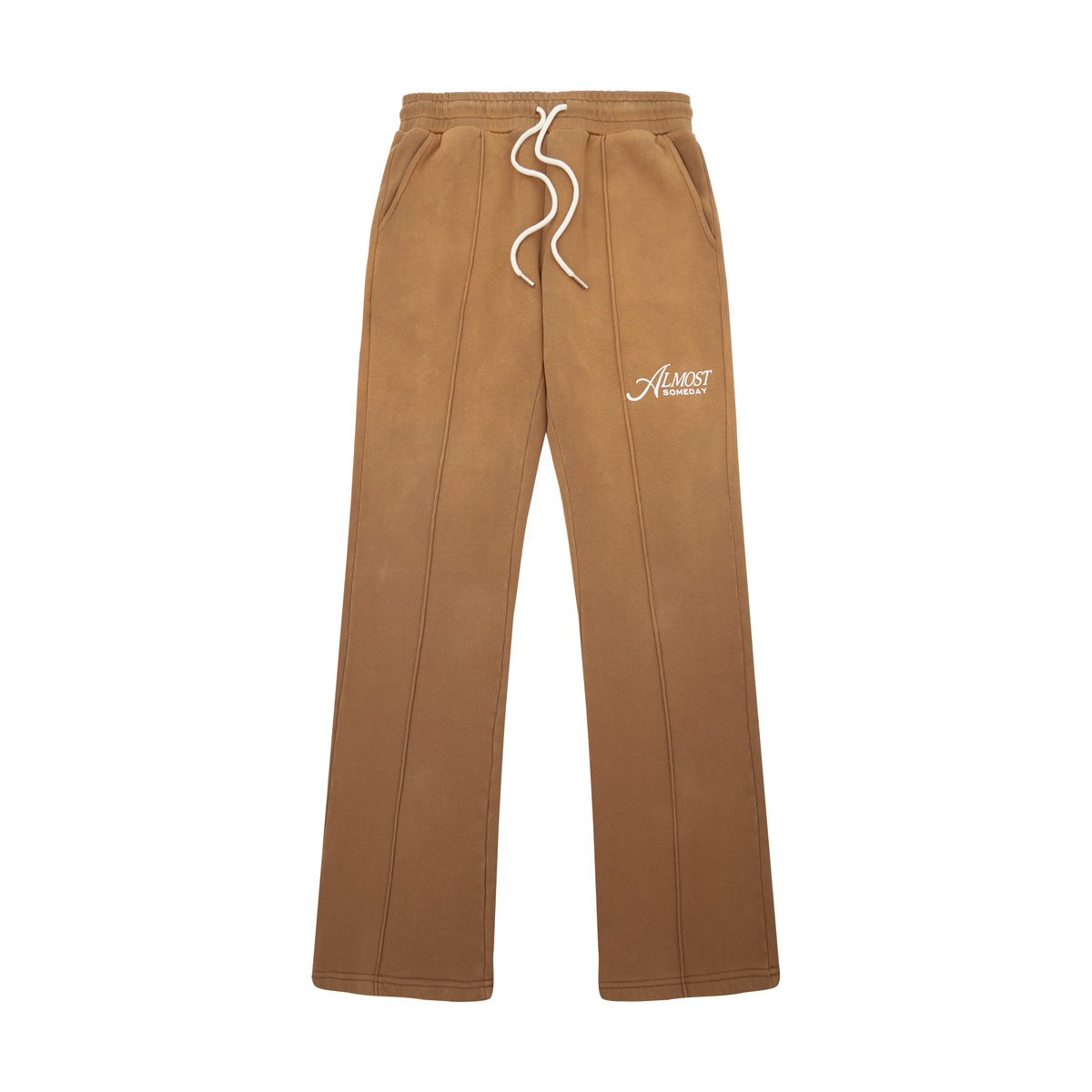 Motto Pleated Sweatpants (Sun Fade Brown) – ALMOST SOMEDAY