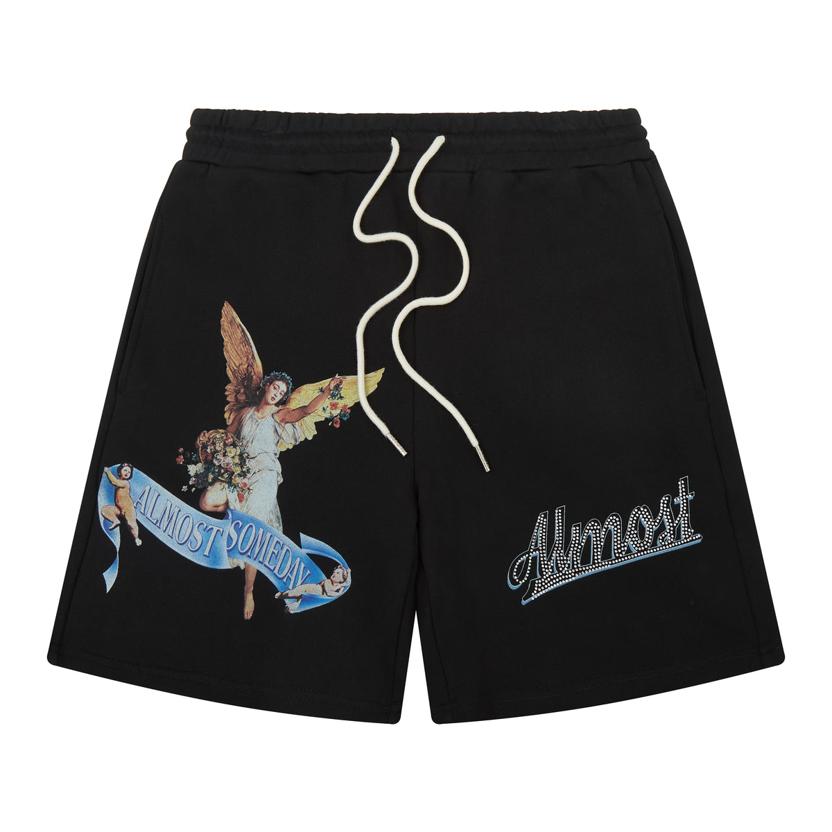 Archangel Terry Shorts (Black) – ALMOST SOMEDAY