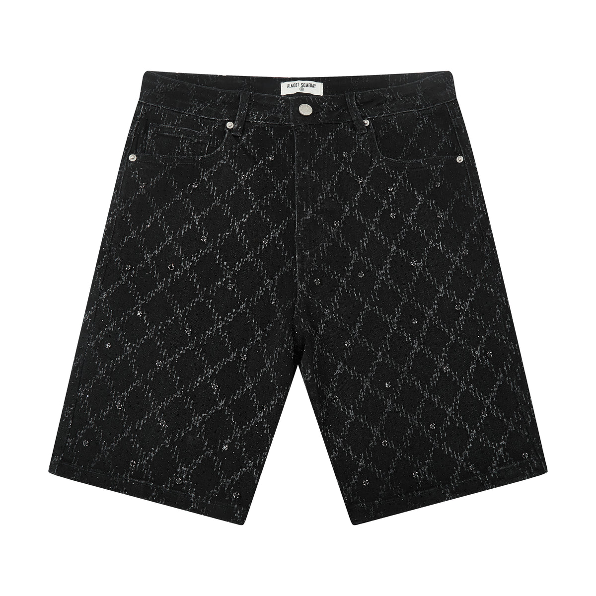 Gemstone Denim Jorts - Washed Black – ALMOST SOMEDAY