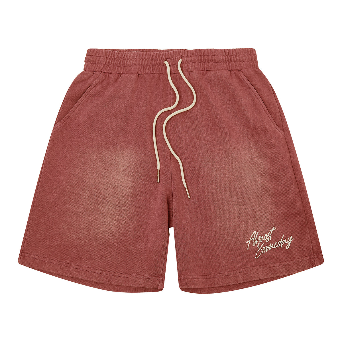 Signature Sun Fade Terry Short (Red) – ALMOST SOMEDAY