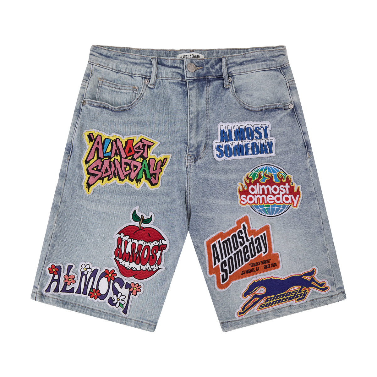 Hendrix Denim Jorts - Light Blue – ALMOST SOMEDAY